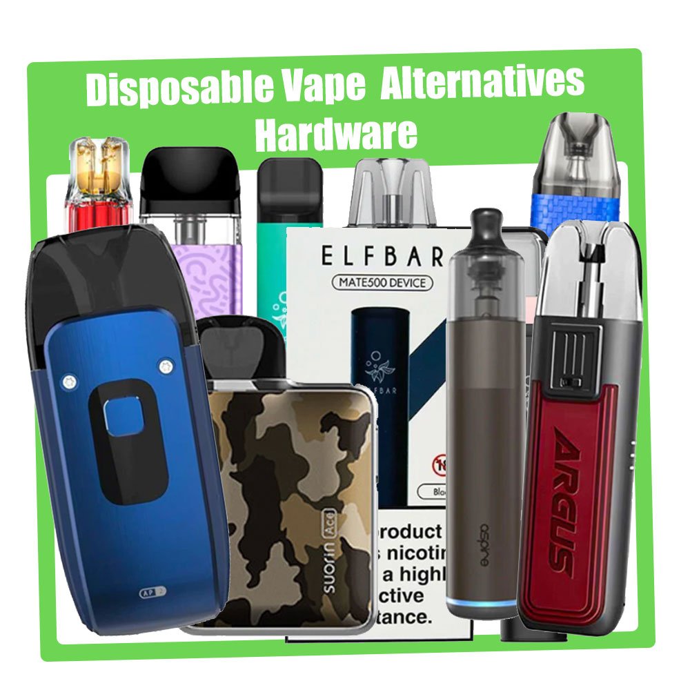 Disposable Vape Alternatives - Hardware – Manabush Eliquid - Tobacco E ...