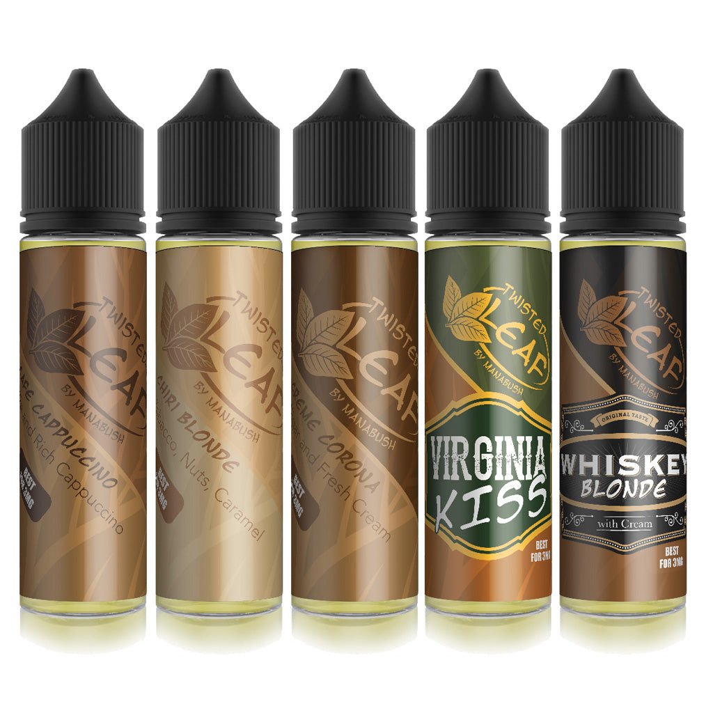 Twisted Leaf By Manabush - The Full Range - 50ml - Manabush Eliquid